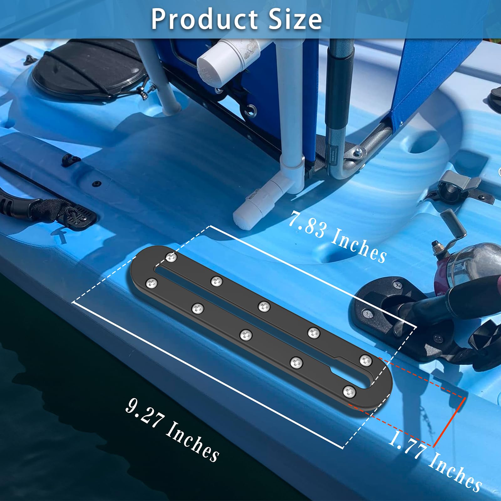 Snapklik.com : Kayak Track For Kayak Fishing, Kayak Rail, Kayak ...