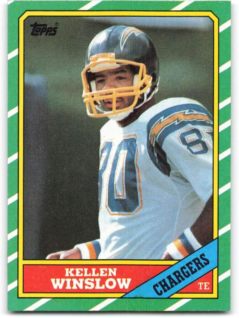 Amazon.com: 1986 Topps #237 Kellen Winslow Chargers NFL Football Card ...