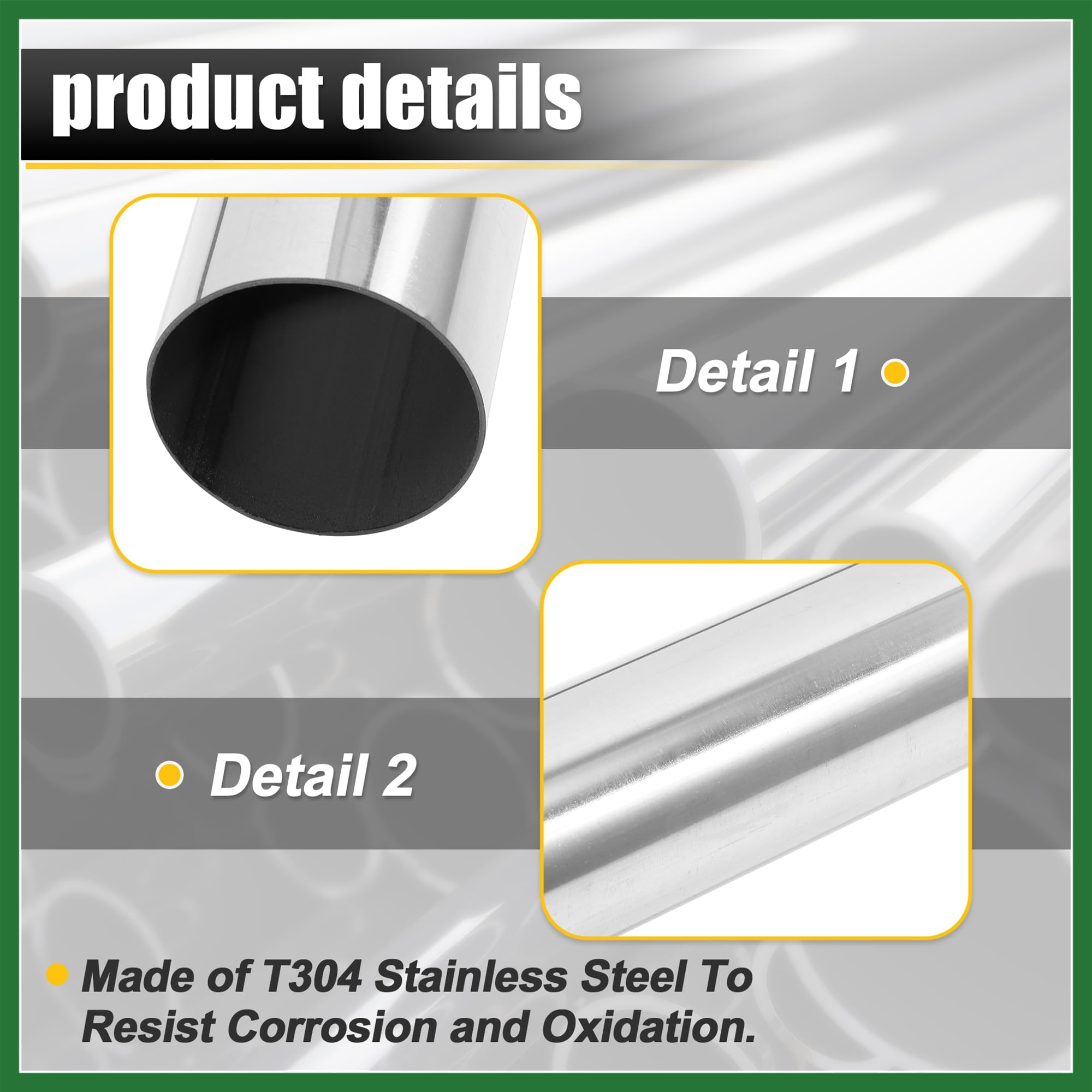 Exhaust Tip Motoforti 2.5" OD 45 Degree Mandrel Exhaust Tube Car ...