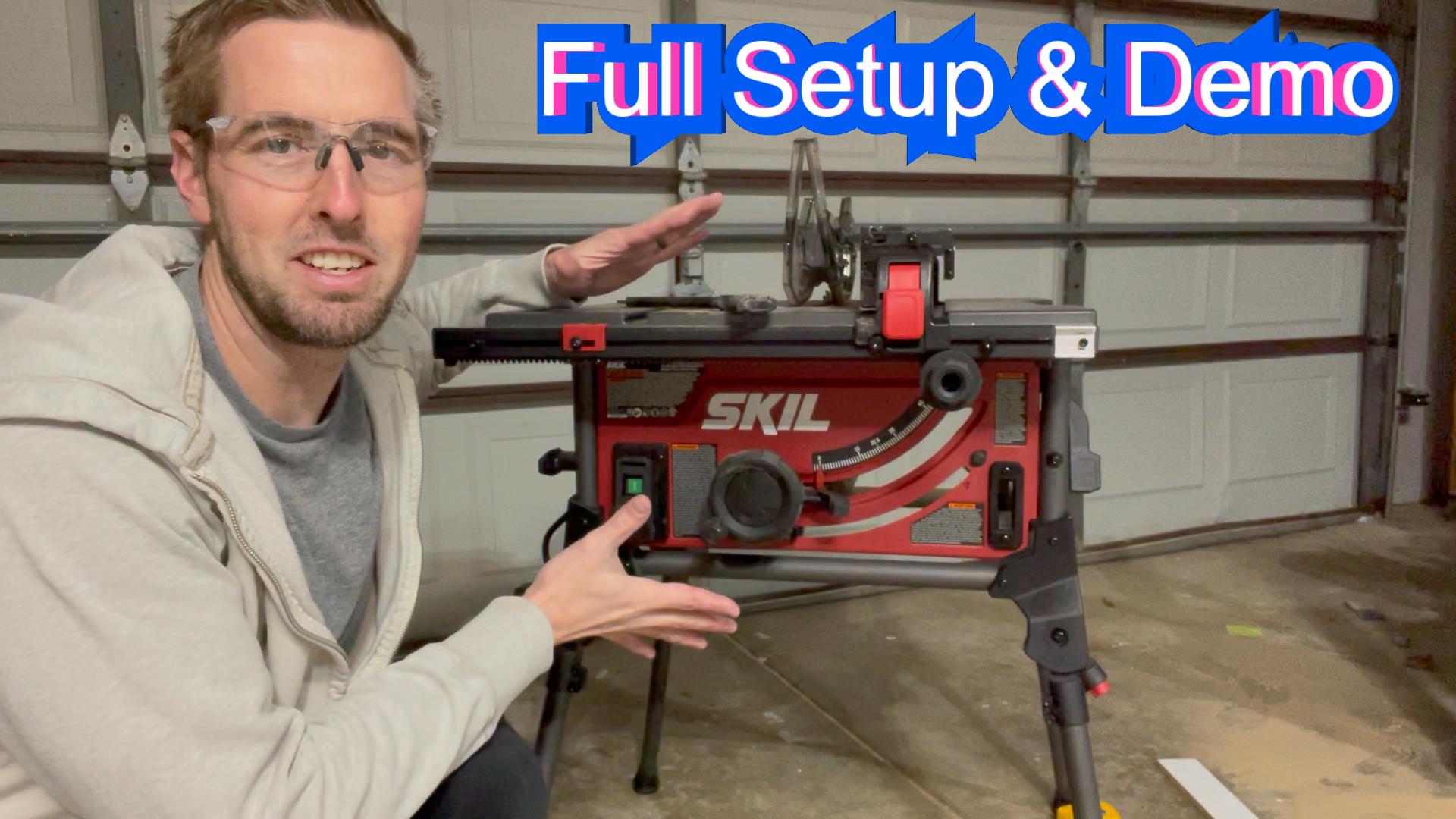 Watch See Full Setup and Demo of Skil Table Saw on Amazon Live