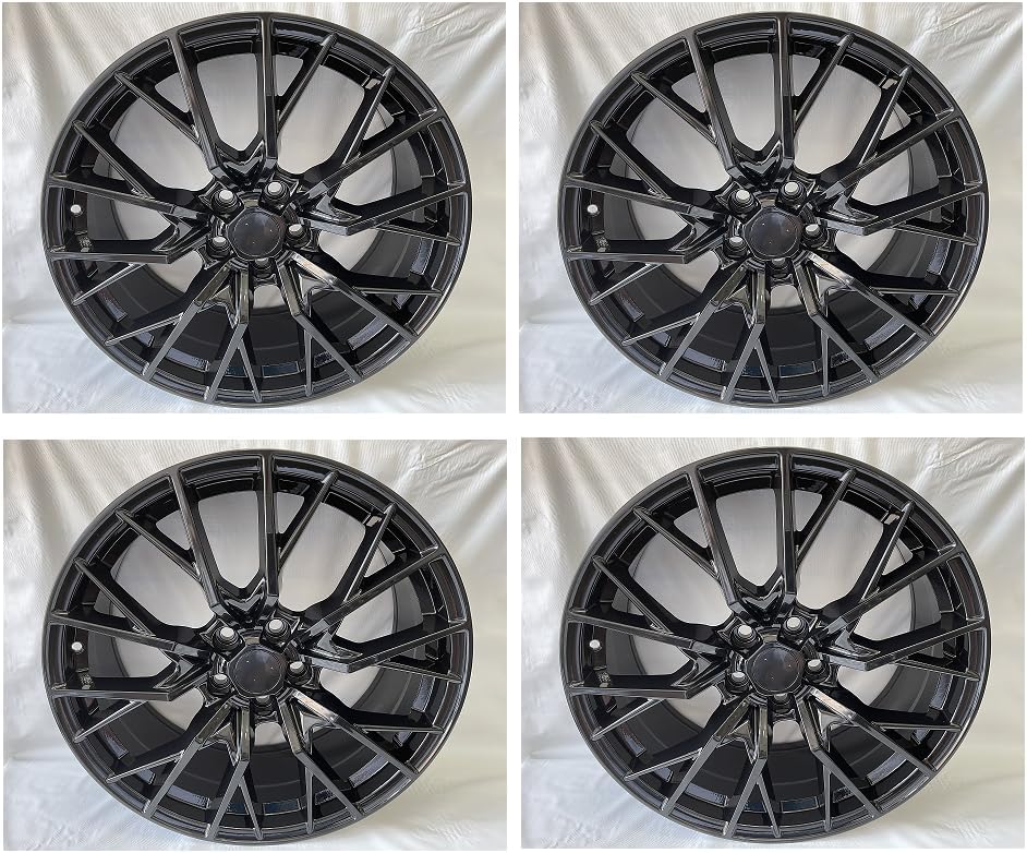 Amazon.com: 4pc 19'' F SPORT STYLE GLOSS BLACK RIMS WHEELS FITS LEXUS ...