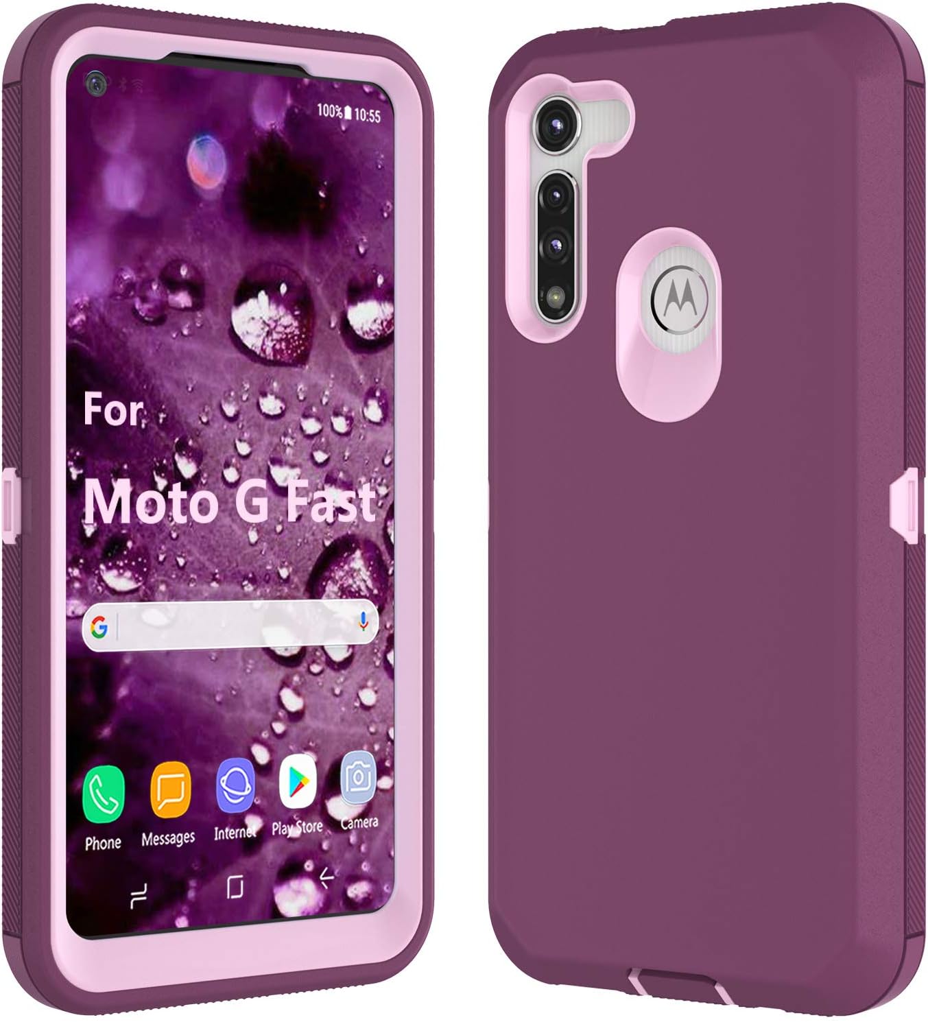 Amazon.com: Thybx Moto G7 Power Case, Motorola G7 Supra/Moto G7 Optimo ...