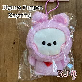 Amazon.co.jp: BT21 minini FINGER PUPPET KEYRING RJ : おもちゃ