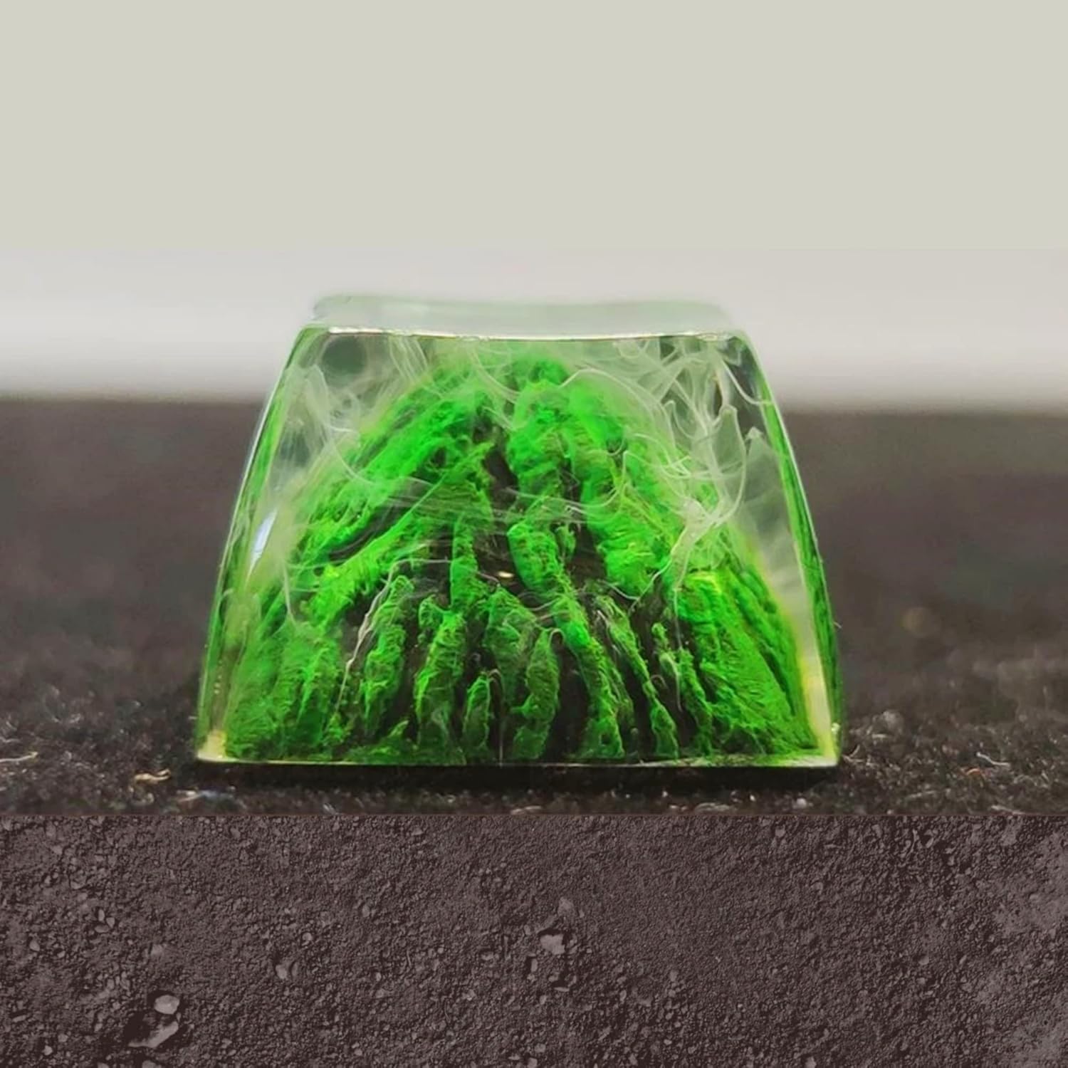 Amazon.com: MECHKYP Handmade Backlit Resin Artisan Keycap R4/Esc Key ...