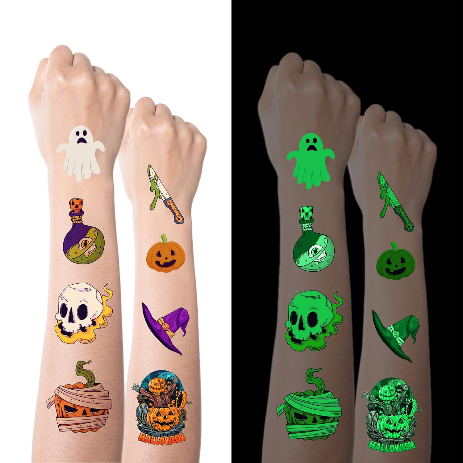 Amazon.com : Stampcolour Printable Temporary Luminous Tattoo Paper for ...