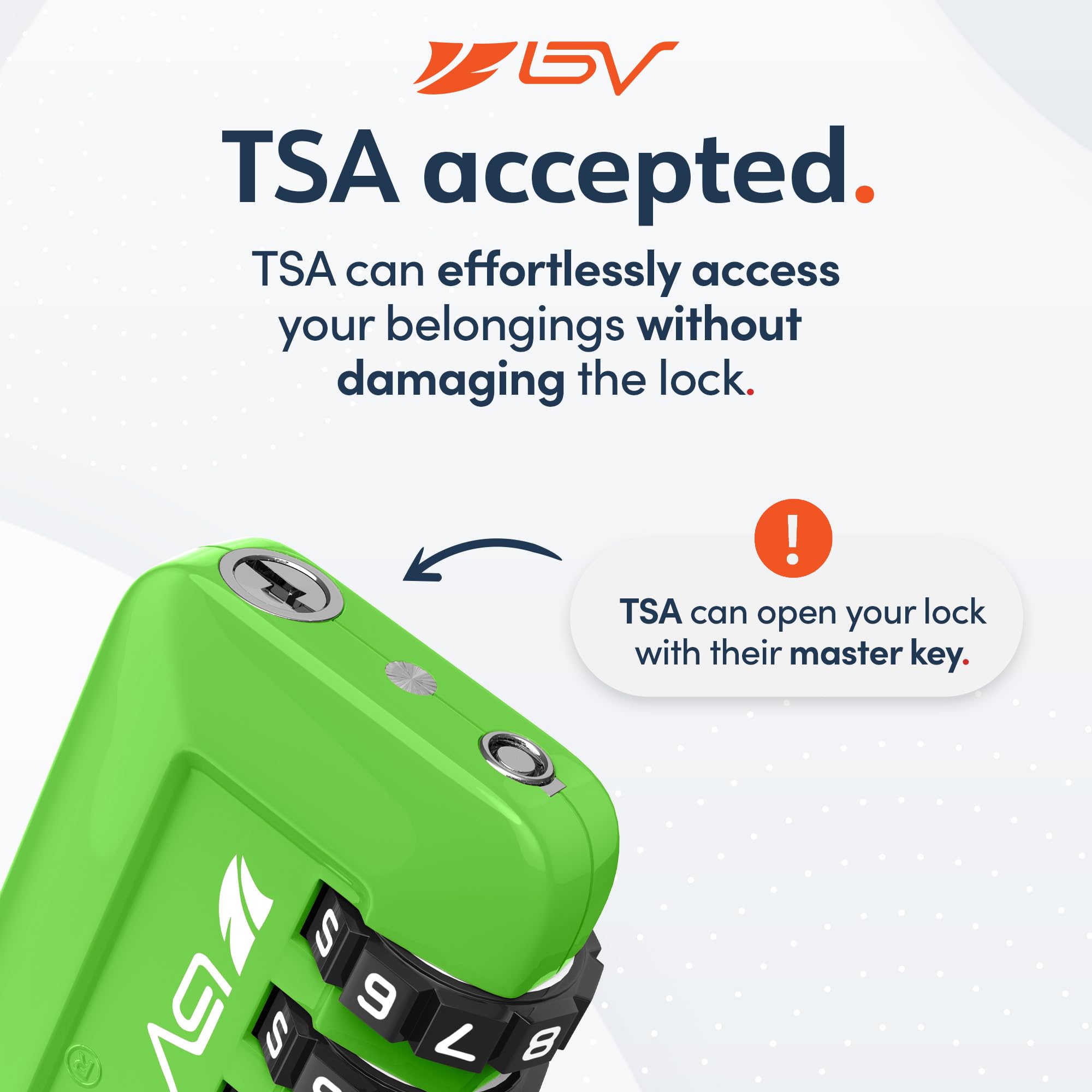 Snapklik.com : TSA Accepted Luggage Travel Lock, Set-Your-Own ...