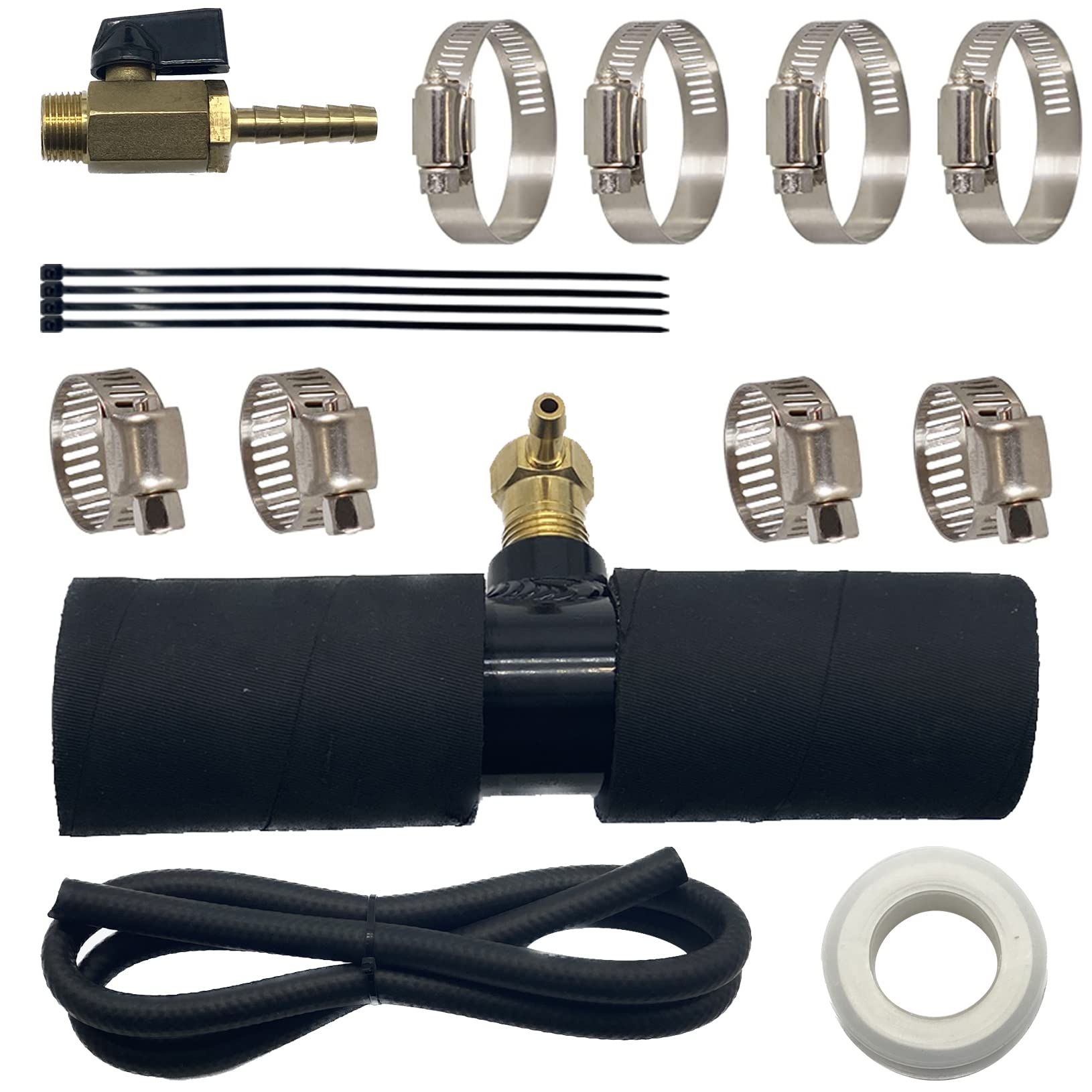 Amazon.com: UcarSoon 11408 Auxiliary Fuel Tank Kit Replacement for ...