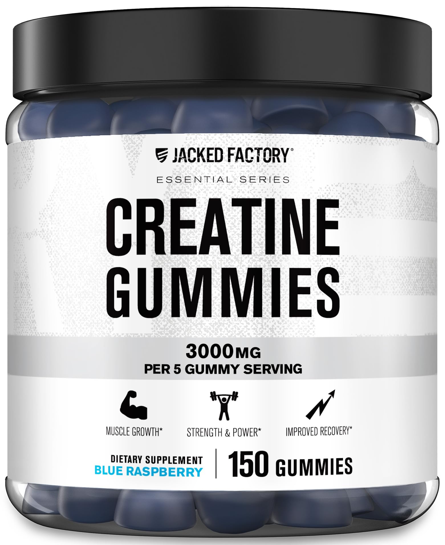 Amazon.com: Jacked Factory Creatine Monohydrate Gummies (3g per 5 ...