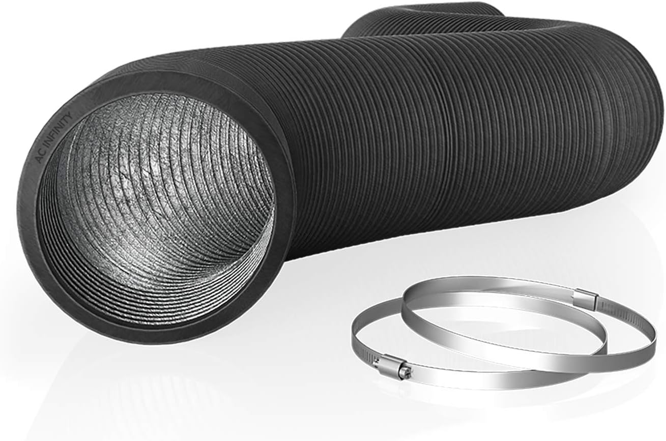 Amazon.com: Rubber-Cal "HVAC Insulated-Flex" Ducting Ventilation Duct ...