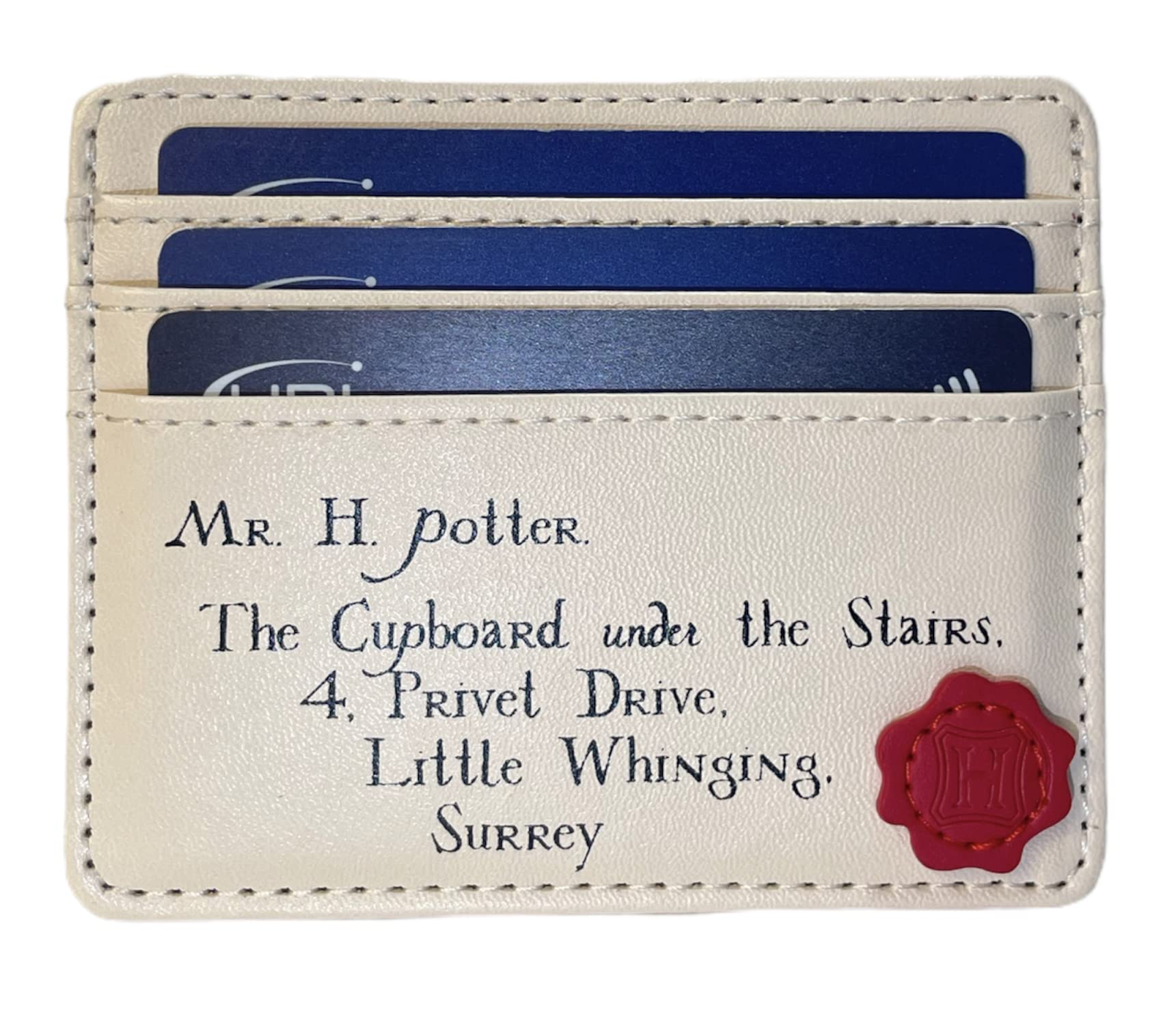 Buy Harry Potter Minimalist Front Pocket Wallet- Slim Credit Card ...
