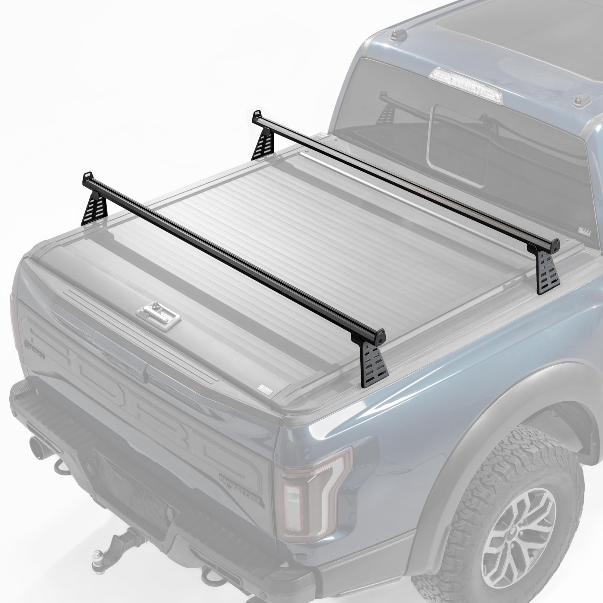Amazon.com: Adjustable 65.4”Truck Bed Rack Cross Bars（2-Pack） for Mid ...