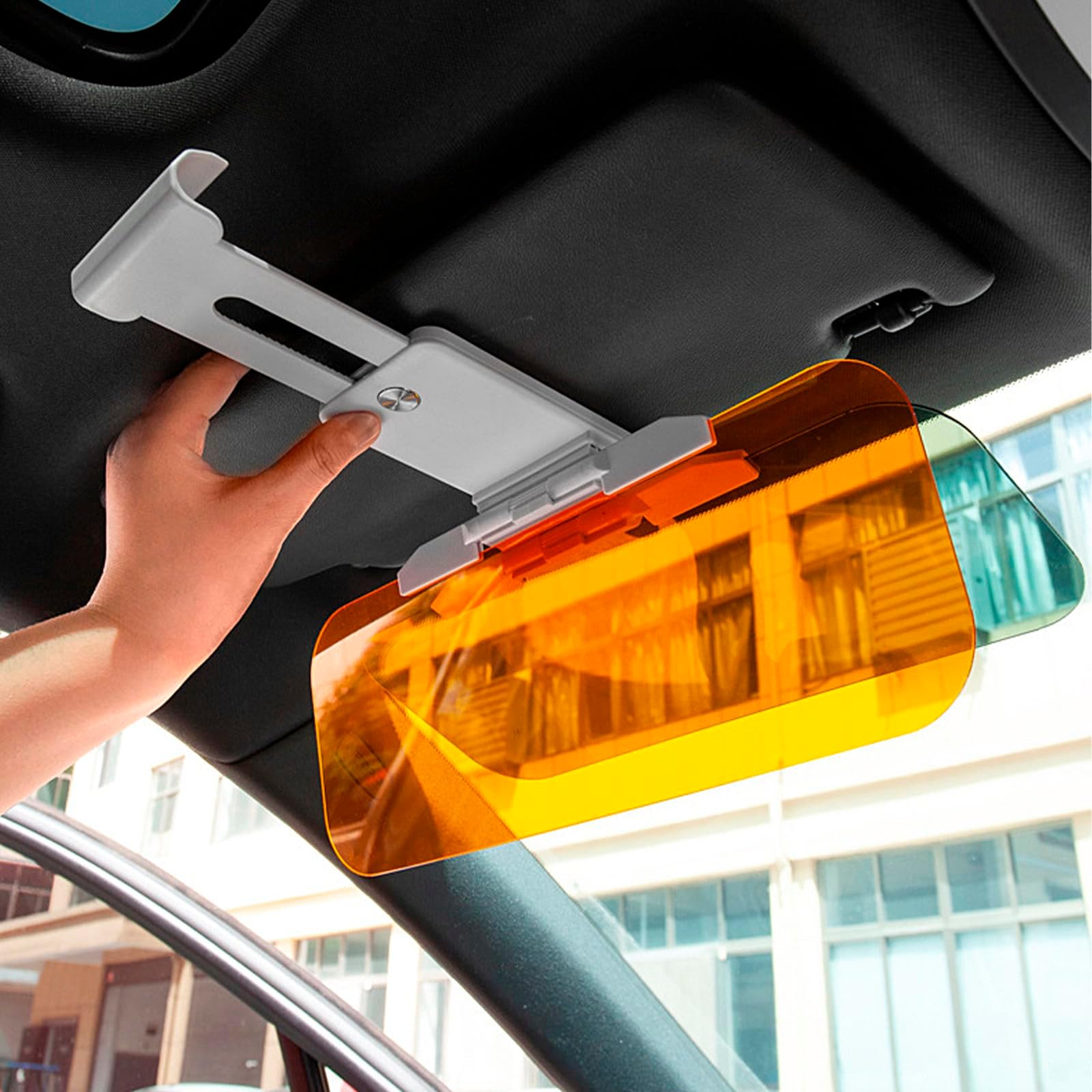 Car Sun Visor Extension, 2 in 1 for Day and Night Anti Glare Visor Anti ...
