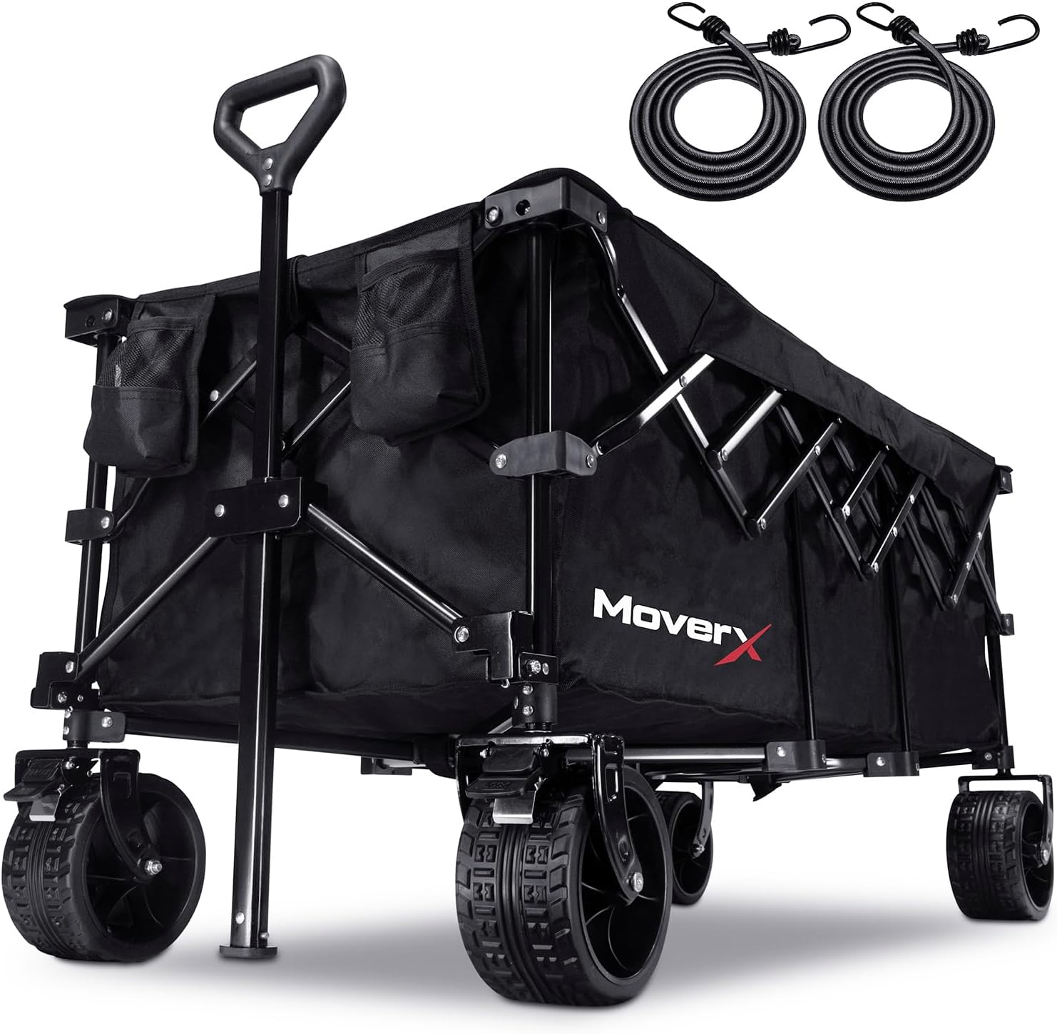 MoverX 300L Festival Trolley on Wheels, Folding Wagon, Portable Camping ...