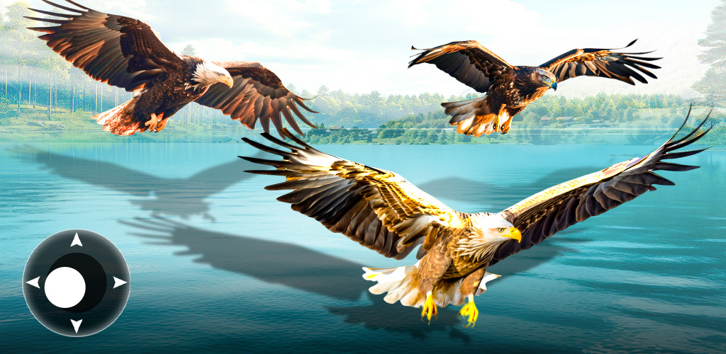 Real Eagle Simulator Bird Sim - Hunt & survive in bird simulator game ...