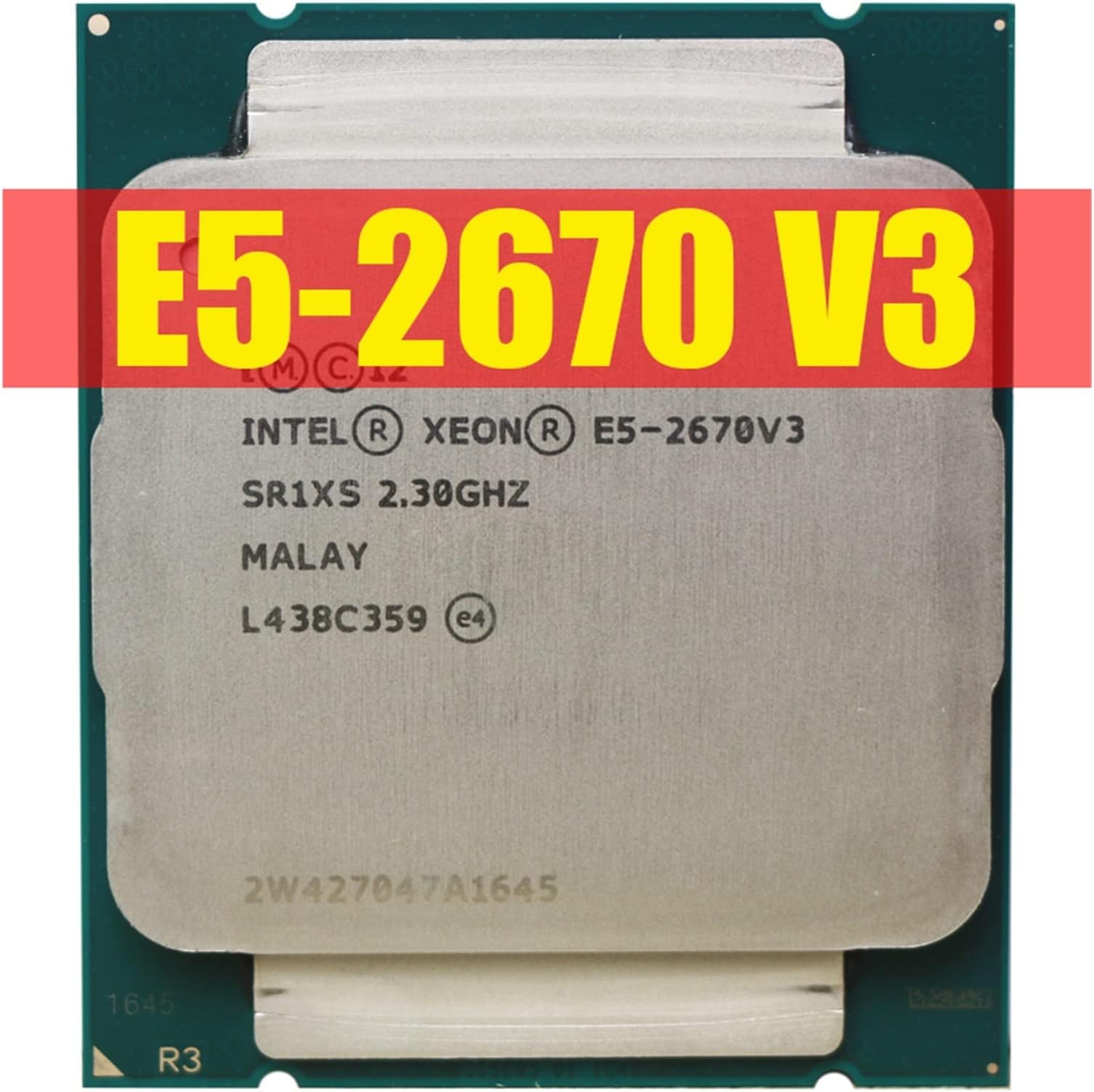 Amazon | Xeon CPU 公式バージョン E5-2670V3 SR1XS X99 2.30GHZ 30M 12-コア E5 2670 ...