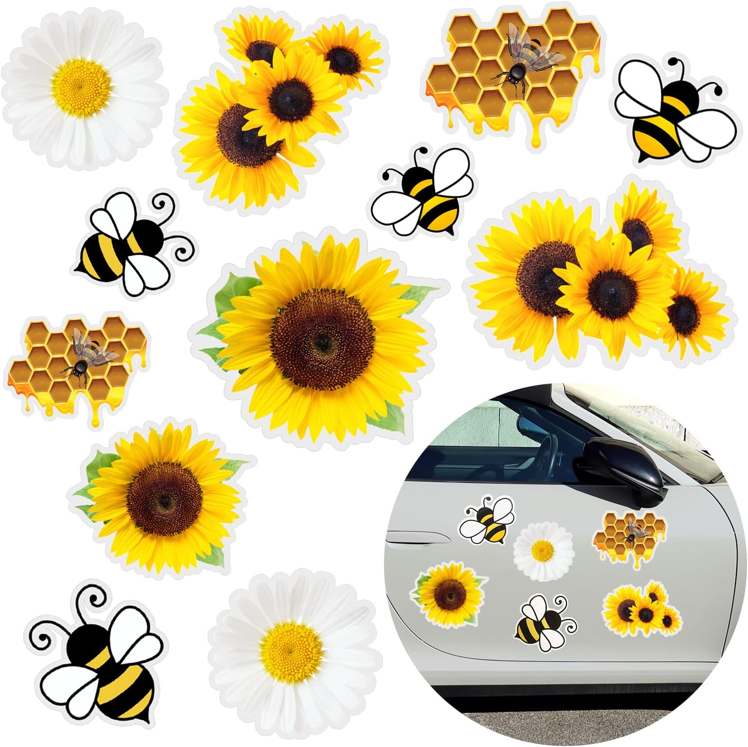 Amazon.com: Tsoomi Magnets Motivational Bee Magnets: 10 Bee Themed Home ...