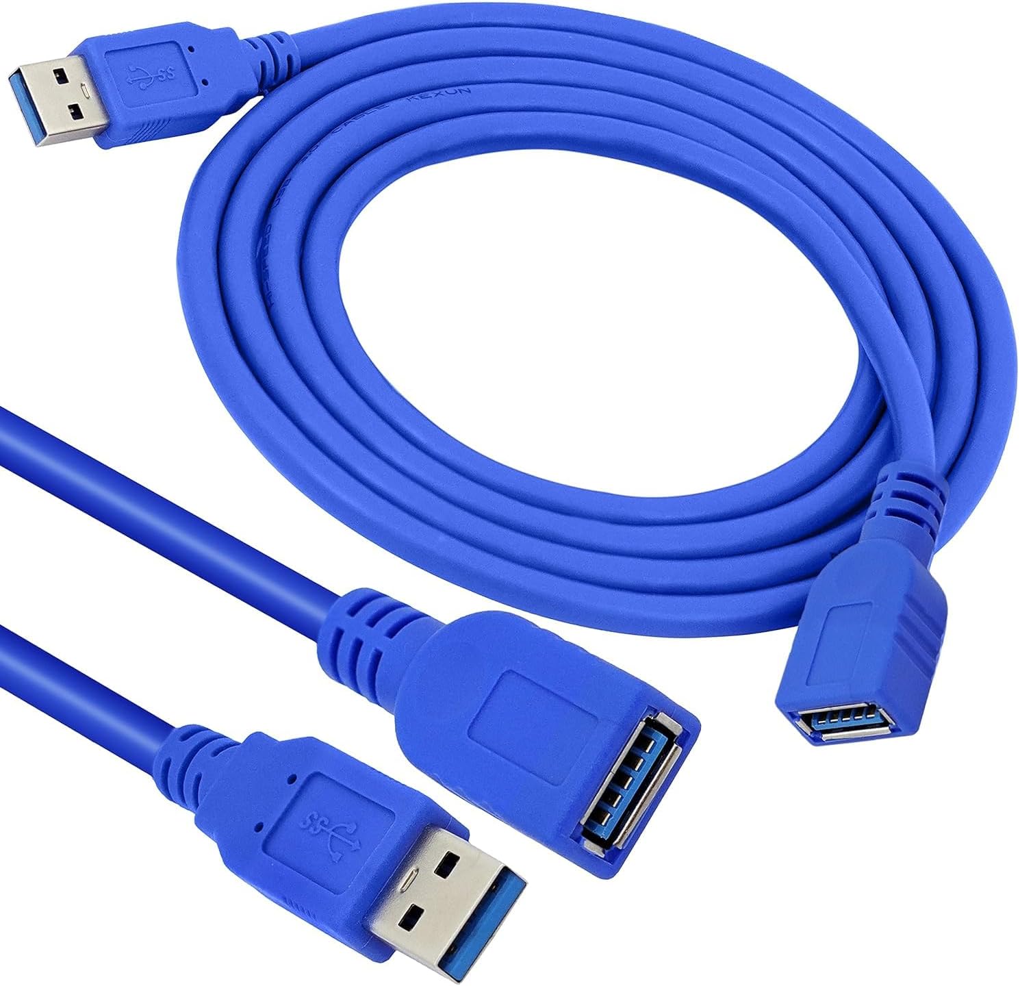 Swiztek USB 3.0 Male to Female Extension Cable – High-Speed 1.5m Data ...