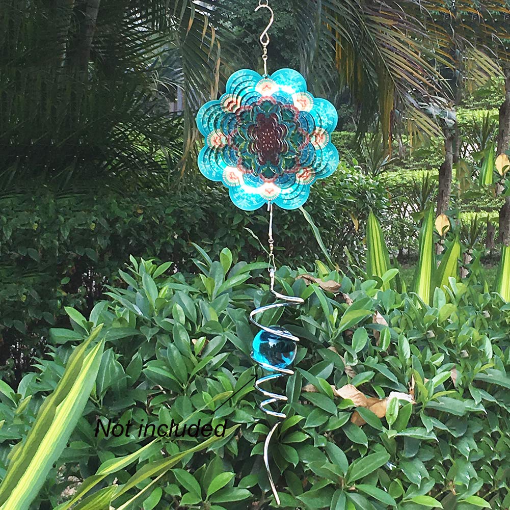 Snapklik.com : Stainless Steel Wind Spinner-3D Indoor Outdoor Garden ...
