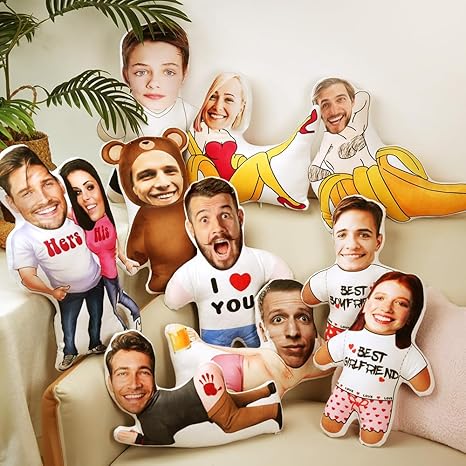 Amazon.com: Custom Face Pillow, Personalized Face Pillows with Picture ...