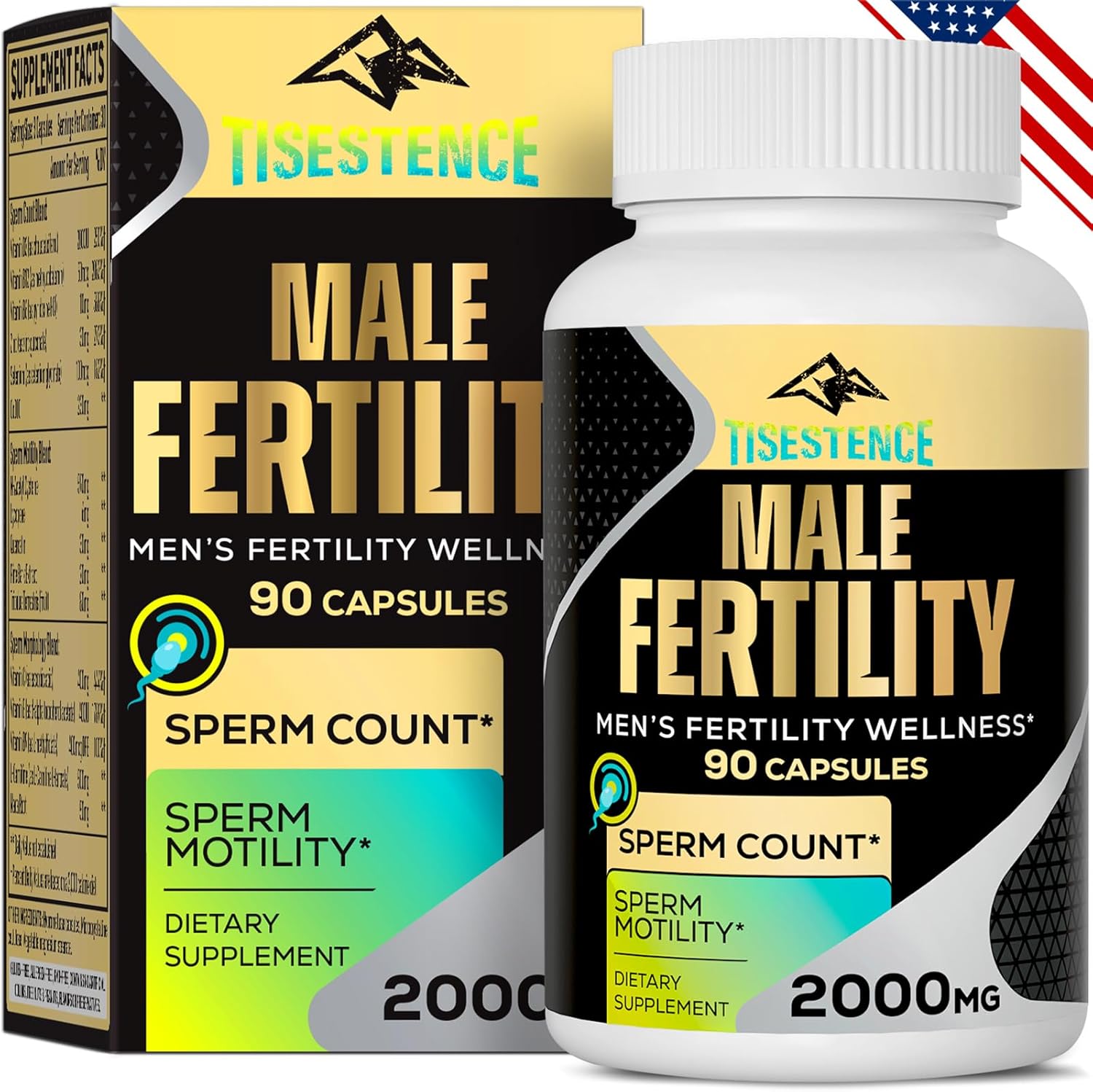 Amazon.com: Fertility Supplements for Men, Male Prenatal Vitamins ...