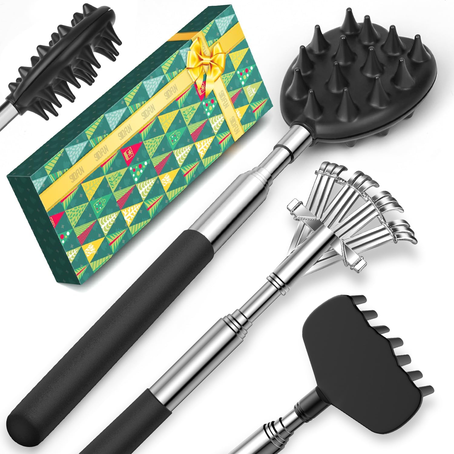 Amazon.com: Back Scratcher Stocking Stuffers for Adults Men Extendable ...