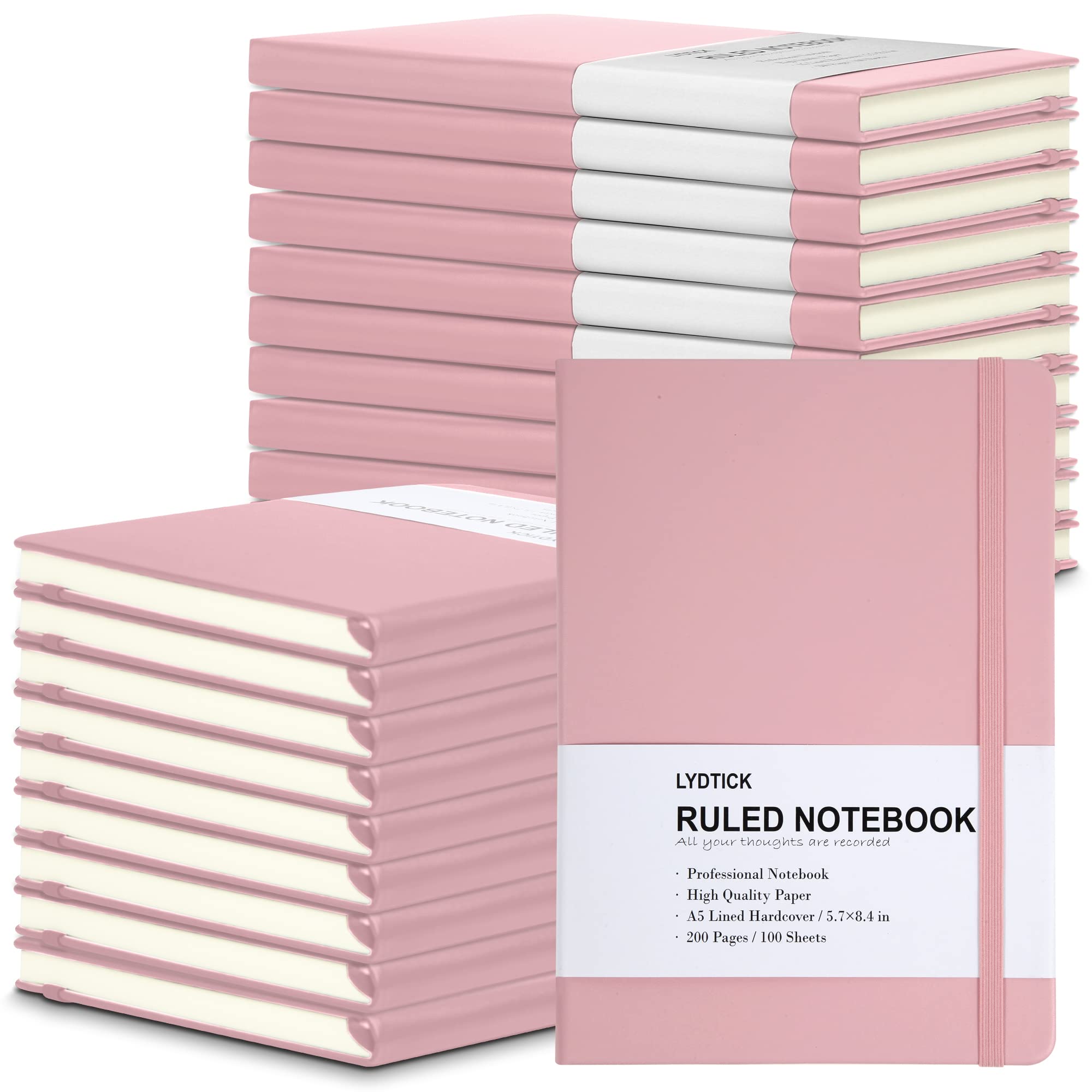 Amazon.com : LYDTICK 20 Pack Journals for Writing College Ruled ...