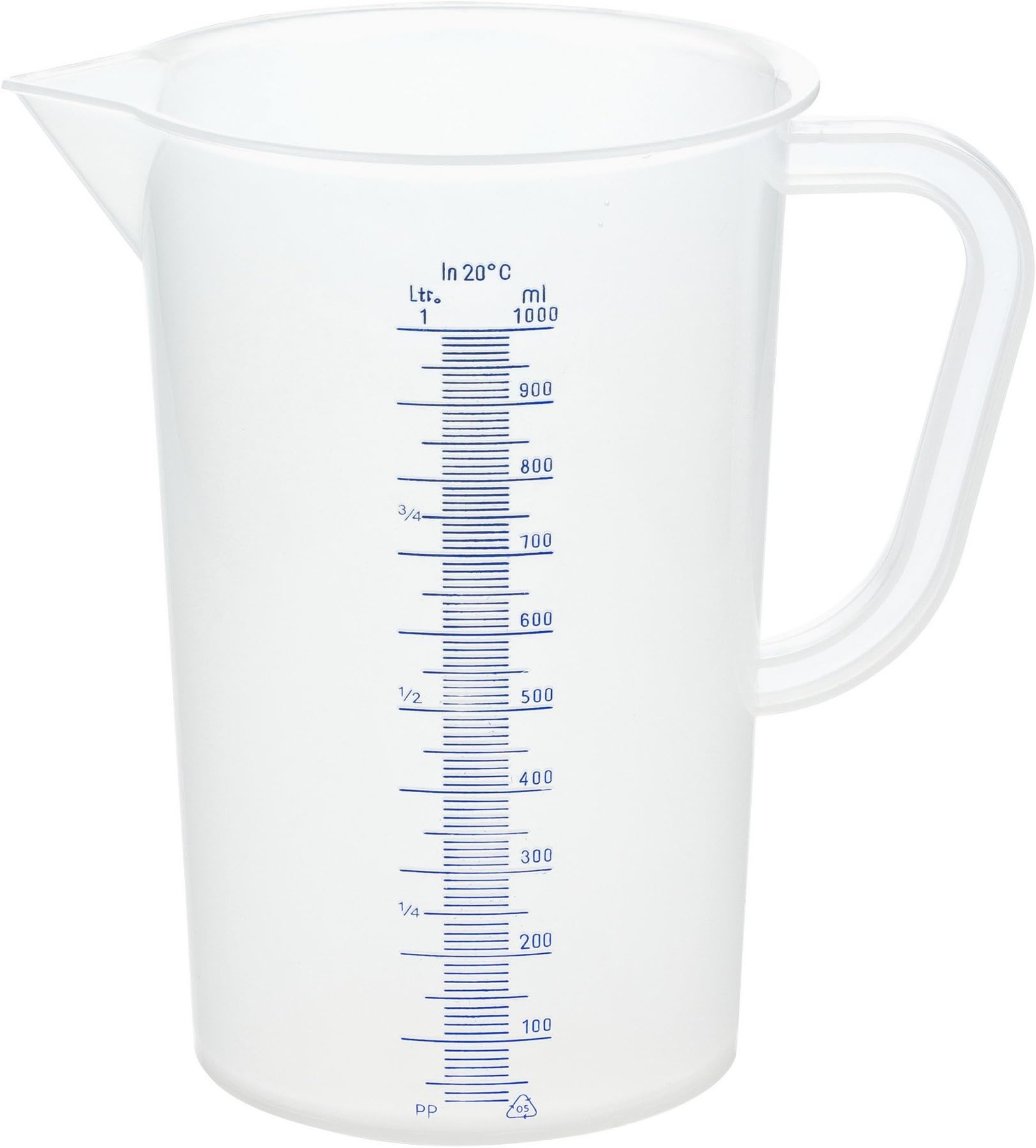 GRÄWE Messbecher 1 Liter aus Kunststoff mit Skala : Amazon.de: Küche ...