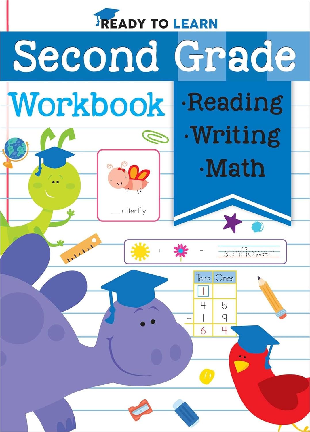 Ready to Learn: Second Grade Workbook: Phonics, Sight Words ...