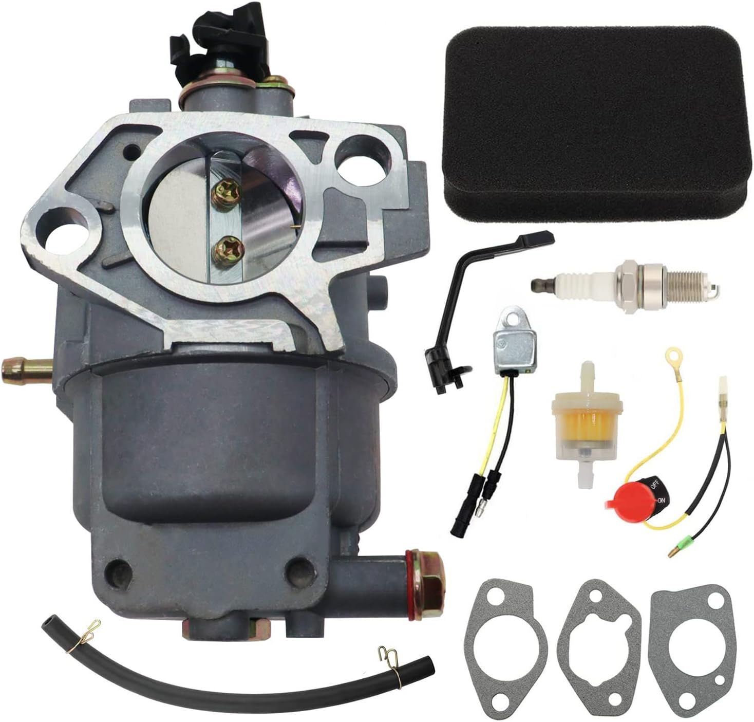 Amazon.com: Carburetor with Air Filter Tune Up Kit for Generac GP5000 ...
