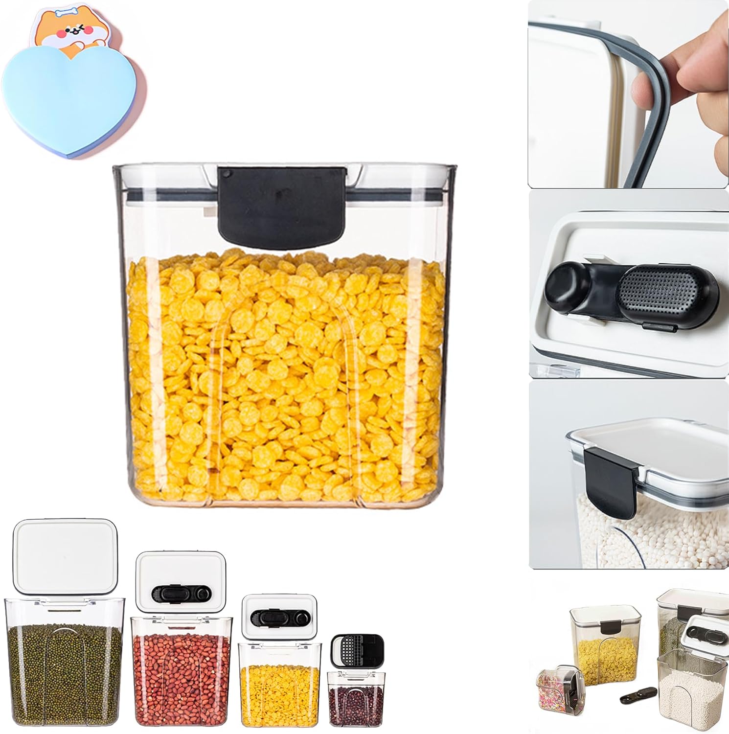 Amazon.com: Orliya Baking Storage Set, Orliya Baking Containers Storage ...