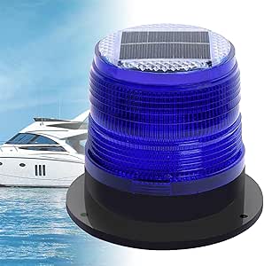 Amazon.com: HEAXIY Solar Strobe Warning Light, Safety Flashing Light ...