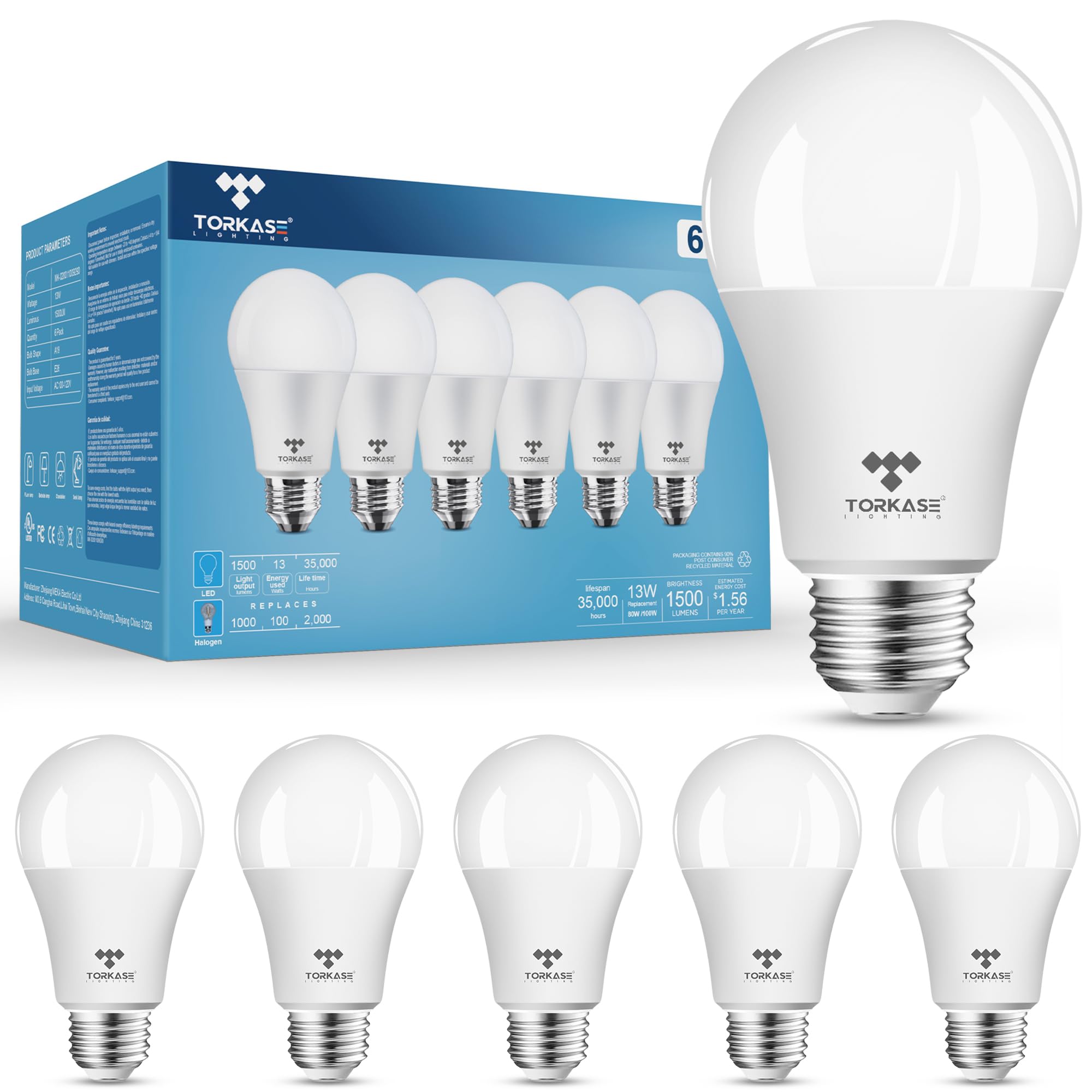 100 Watt Equivalent Led Replacement Light Bulbs EcoSmart Dimmable LED
