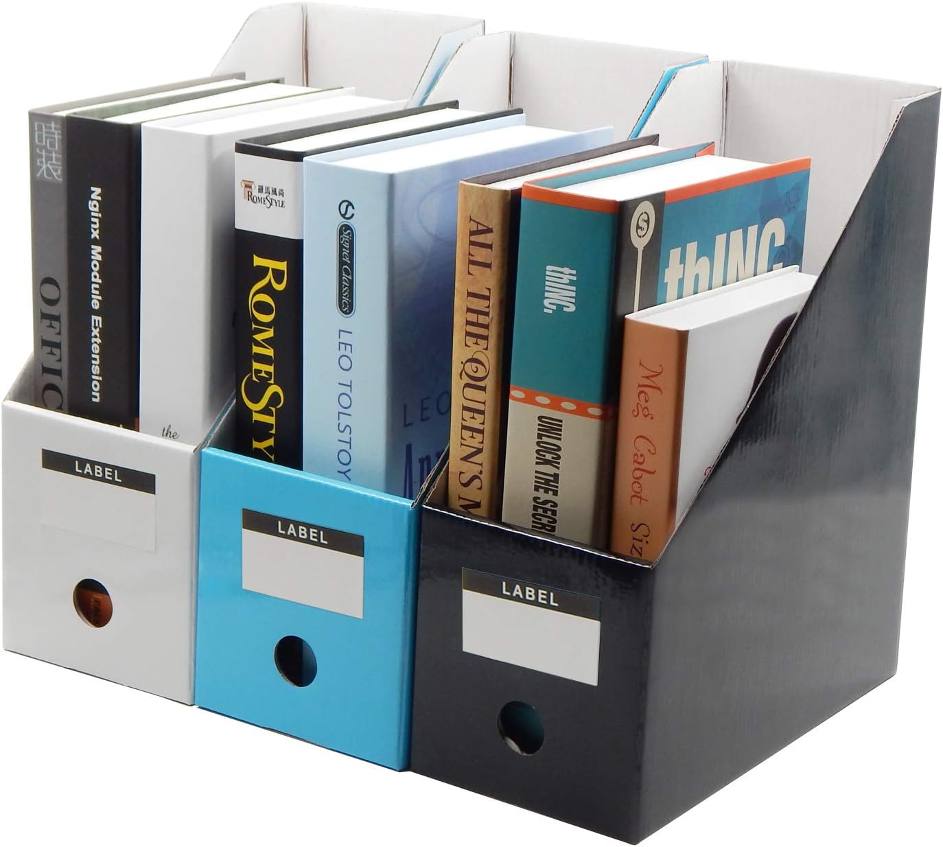 OFFIDIX B ro Kraftpapier Desktop Aufbewahrungsbox A4 Dokumentenhalter