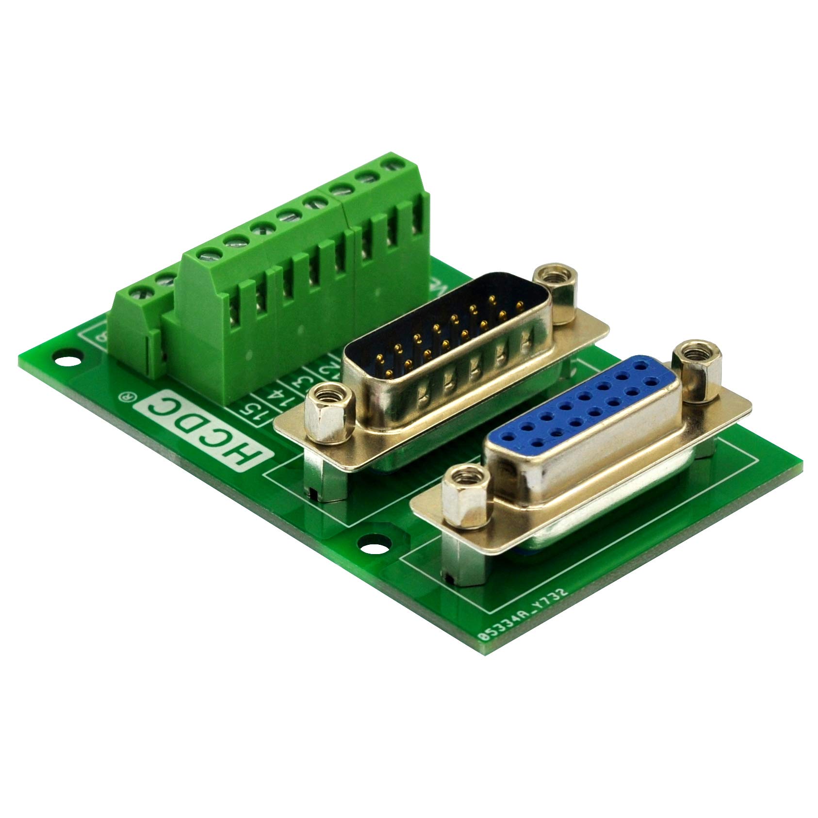 Snapklik.com : D-SUB Male-Female Breakout Board Terminal Block ...