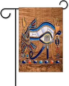 Amazon.com : TBSZCM Retro Ra The Sun God of Egypt Garden Flag 12x18 ...