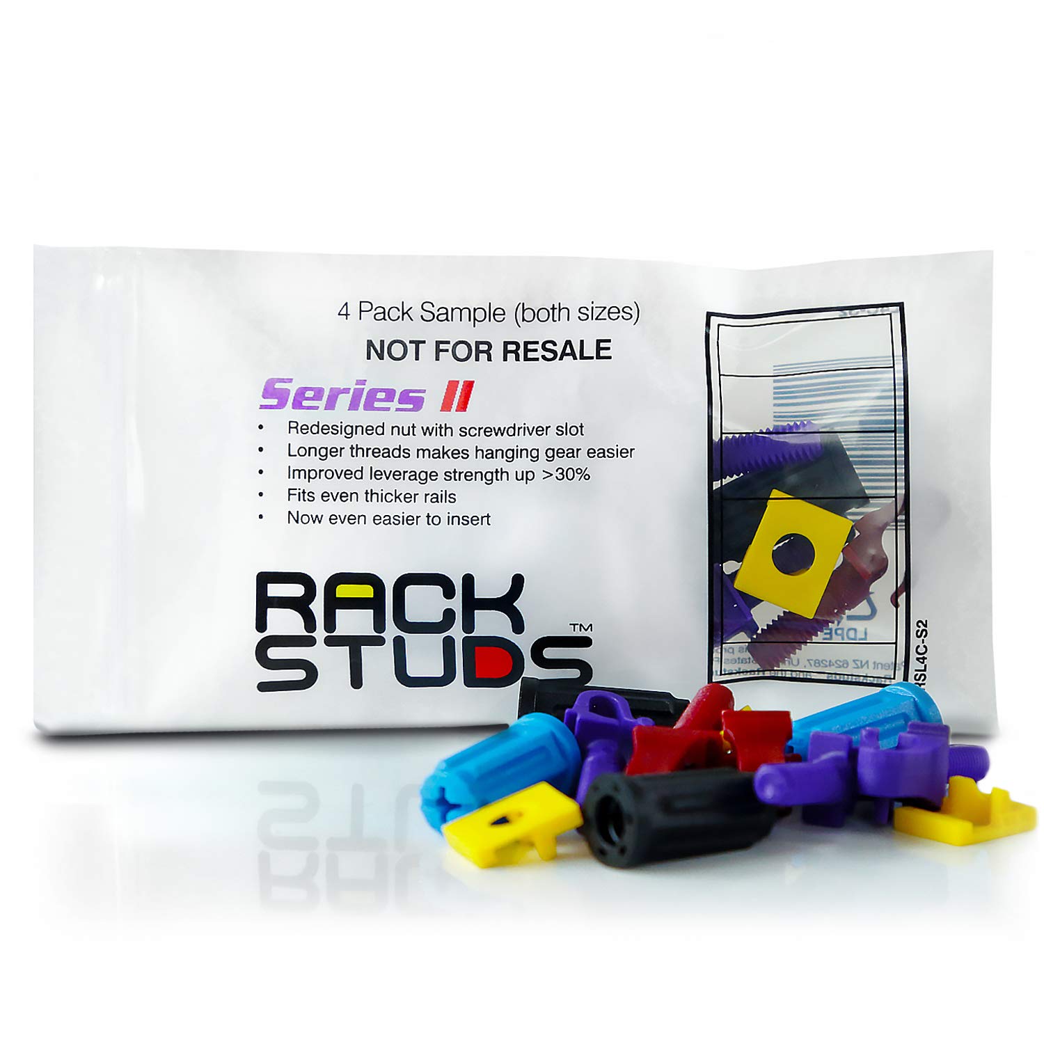 Rackstuds Series II 4-Pack Sample, Both Sizes/Colors : Amazon.in: Home ...