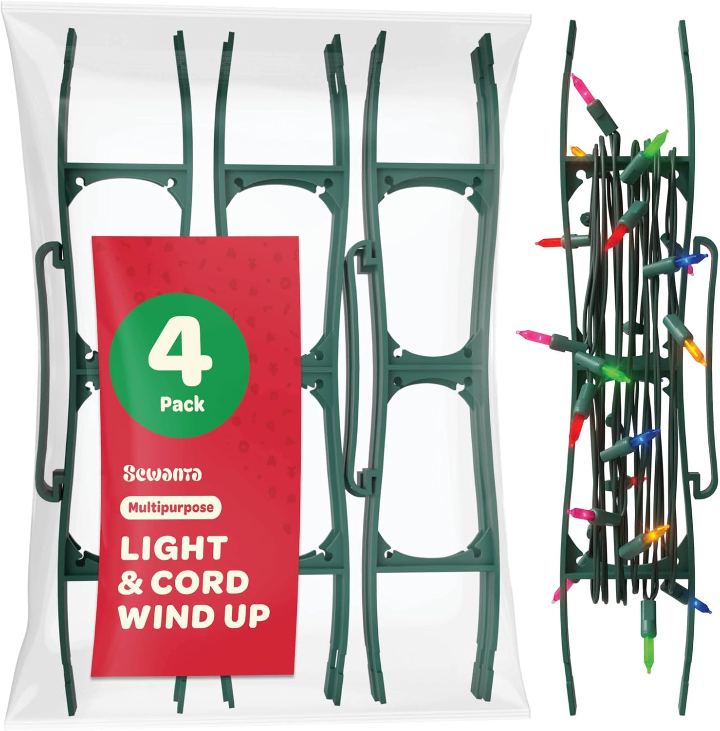 Amazon.com: Christmas Lights Storage Holder [Set of 4] All-Purpose ...