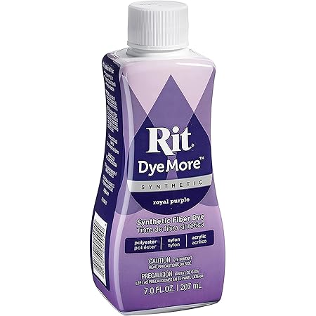 Amazon.com: Rit Dye More Synthetic 7oz-Royal Purple, Other, Multicoloured
