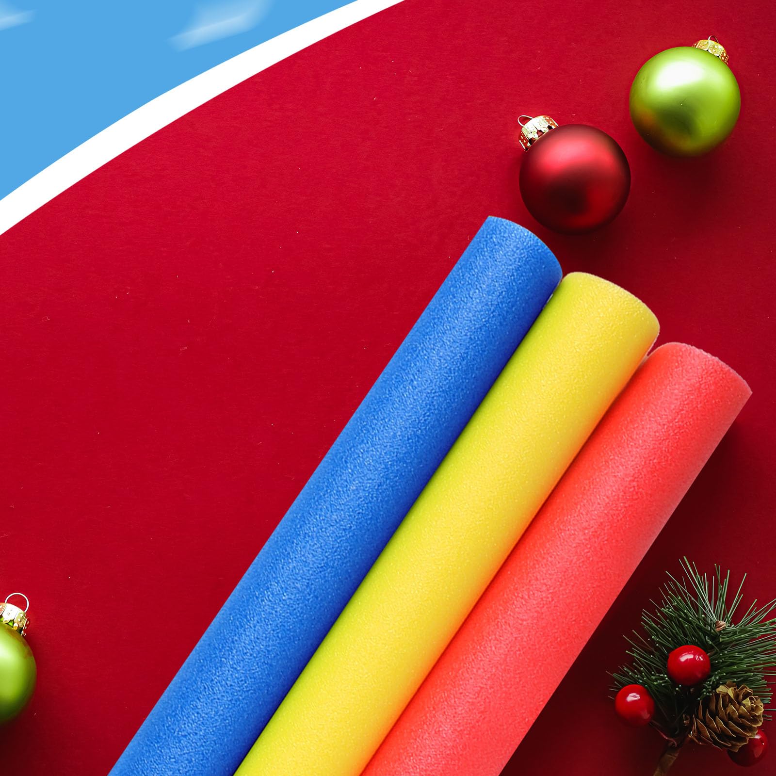 Snapklik.com : Hanaive 6 Pack Pool Noodles Swimming Floating Foam Tube ...
