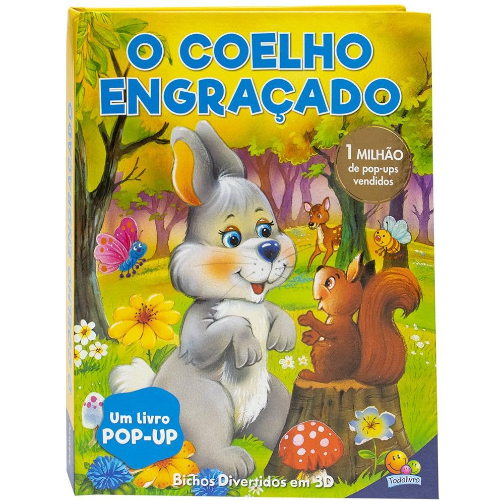 Bichos divertidos em 3D: Coelho engraçado, O | Amazon.com.br