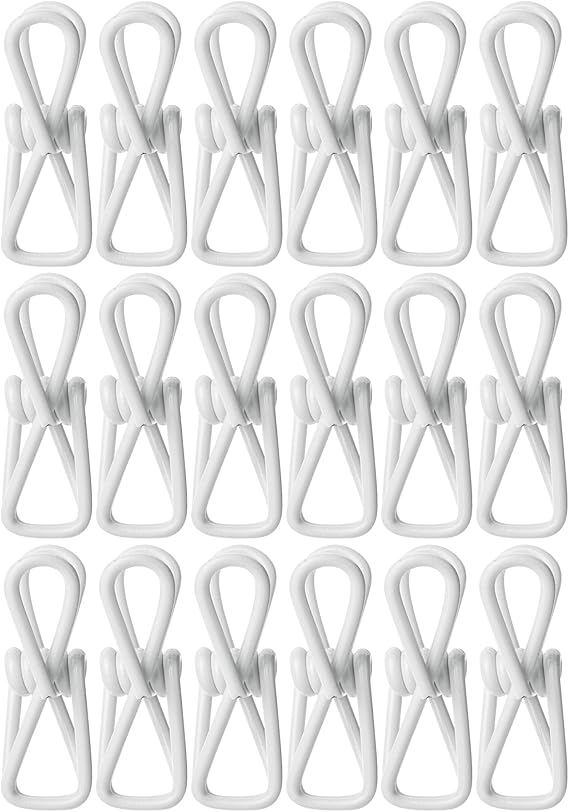 Amazon.com: Mr. Pen- Chip Clips, 18 Pack, 2 Inch, White, Utility Steel ...