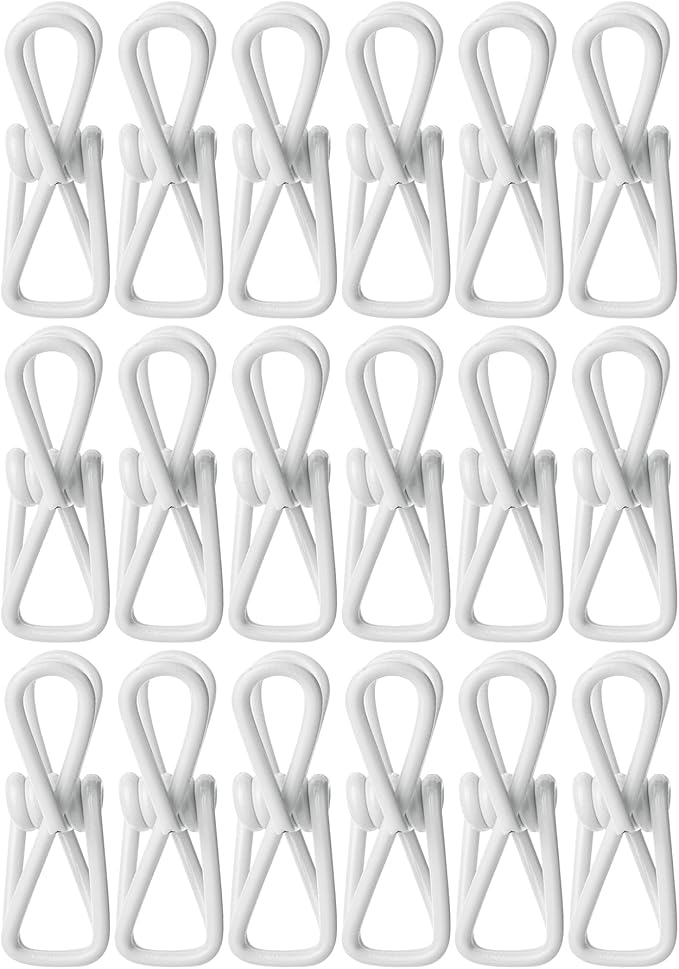 Amazon.com: Mr. Pen- Chip Clips, 18 Pack, 2 Inch, White, Utility Steel ...