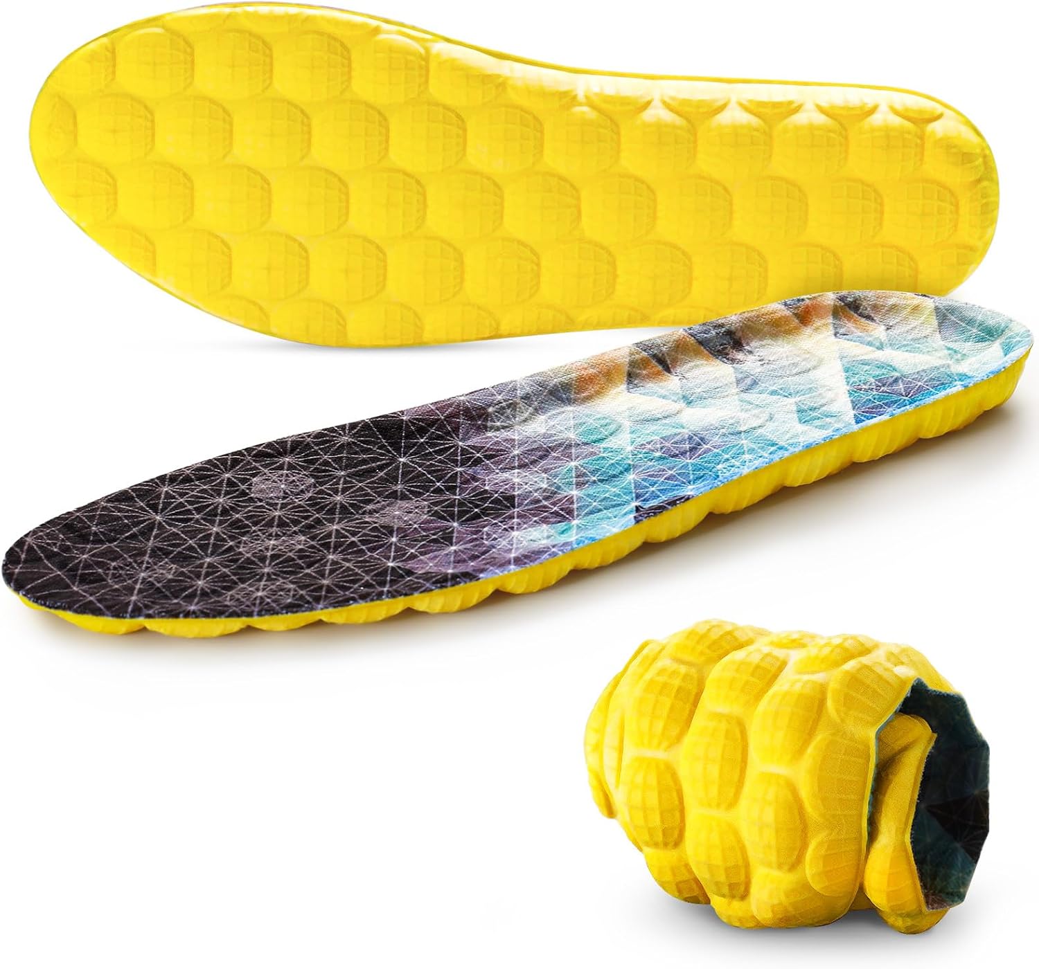 Amazon.com: New Memory Foam Insoles, Comfort Insoles for Men and Women ...