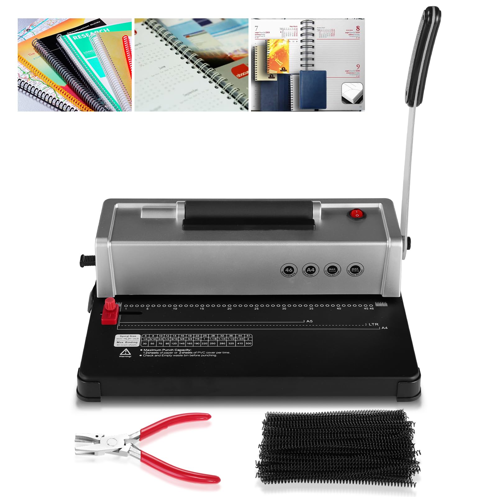 Engargoladora Espiral, Engargoladora 46 Orificios con Brazo de Arco ...