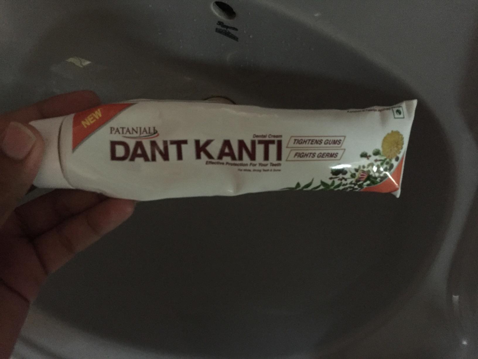 Buy Patanjali Dant Kanti Dental Cream for Gingivitis Prevention (200 g ...