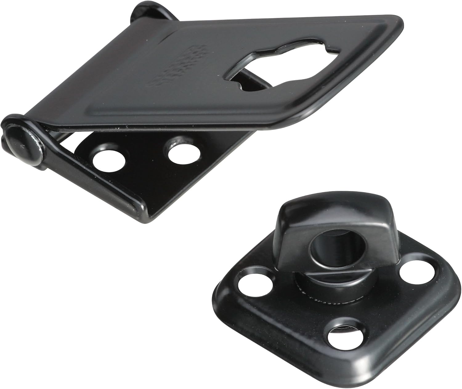 Stanley Hardware S755-201 CD917 Latch Post Hasp in Black Coated - Door ...