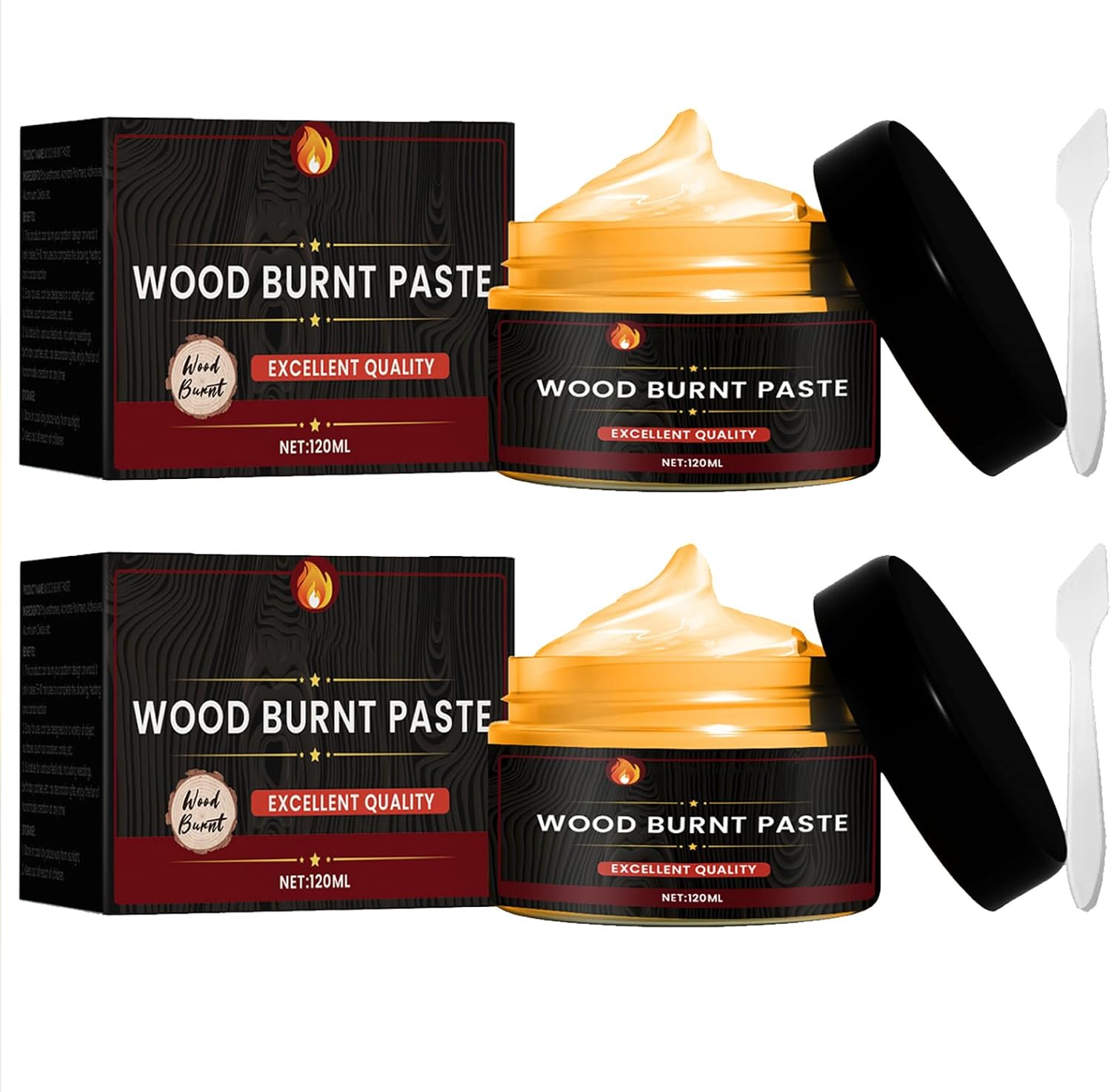 Wood Burning Tool Set,Paste for Wood Burning,DIY Wood Burning Gel Tool ...