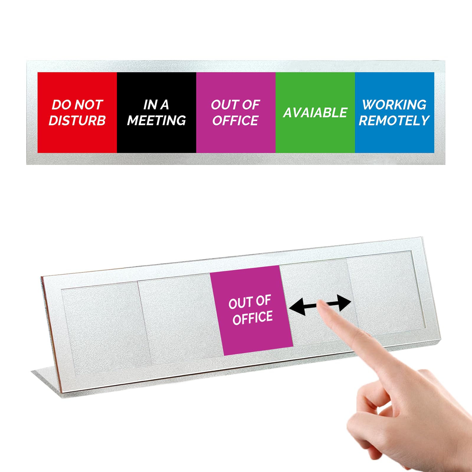 Amazon.com : Office Do Not Disturb Available Slider Sign,Do Not Disturb ...