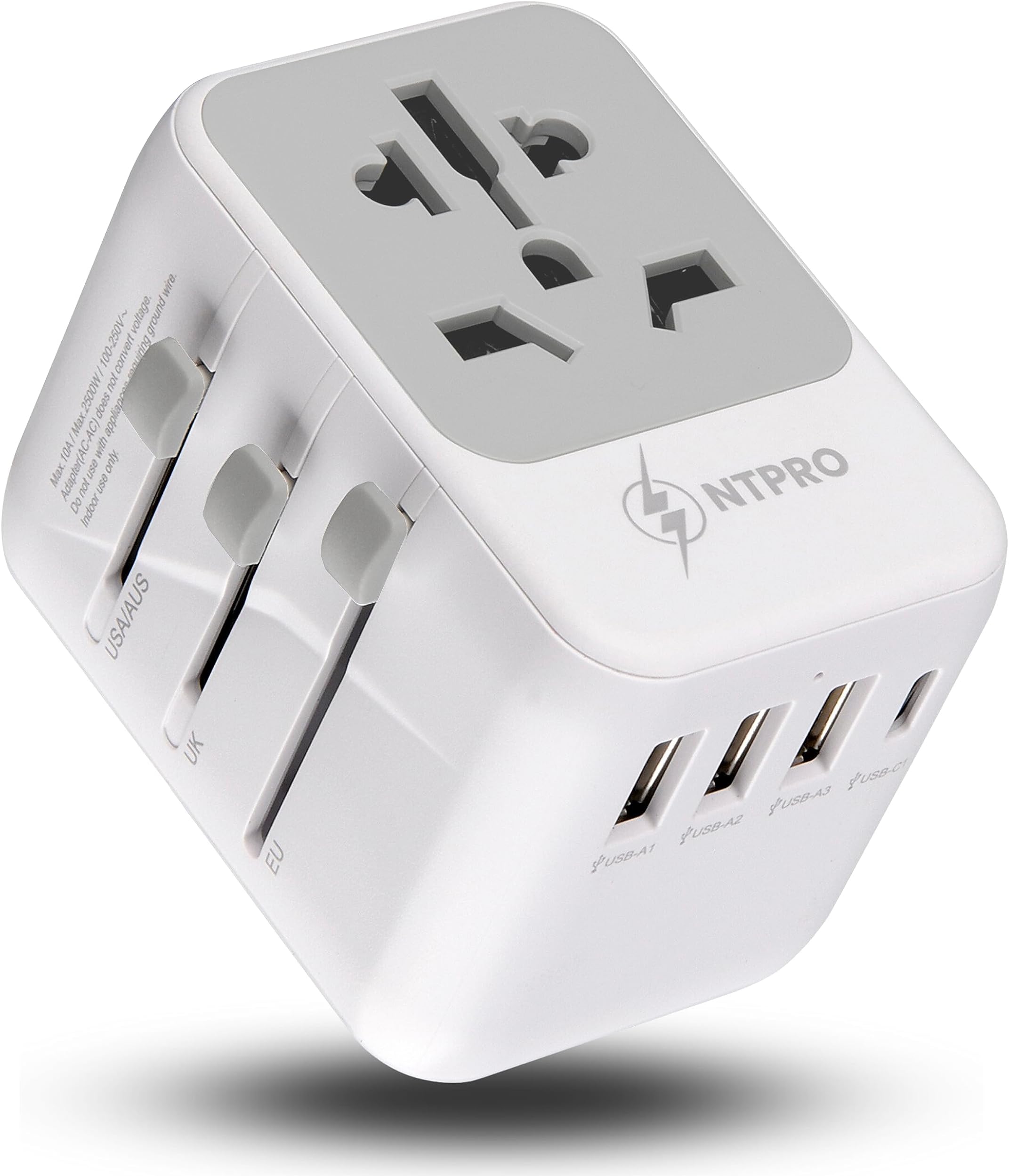 Universal Travel Adapter – Fast Charging Travel Adapter for UK, EU ...