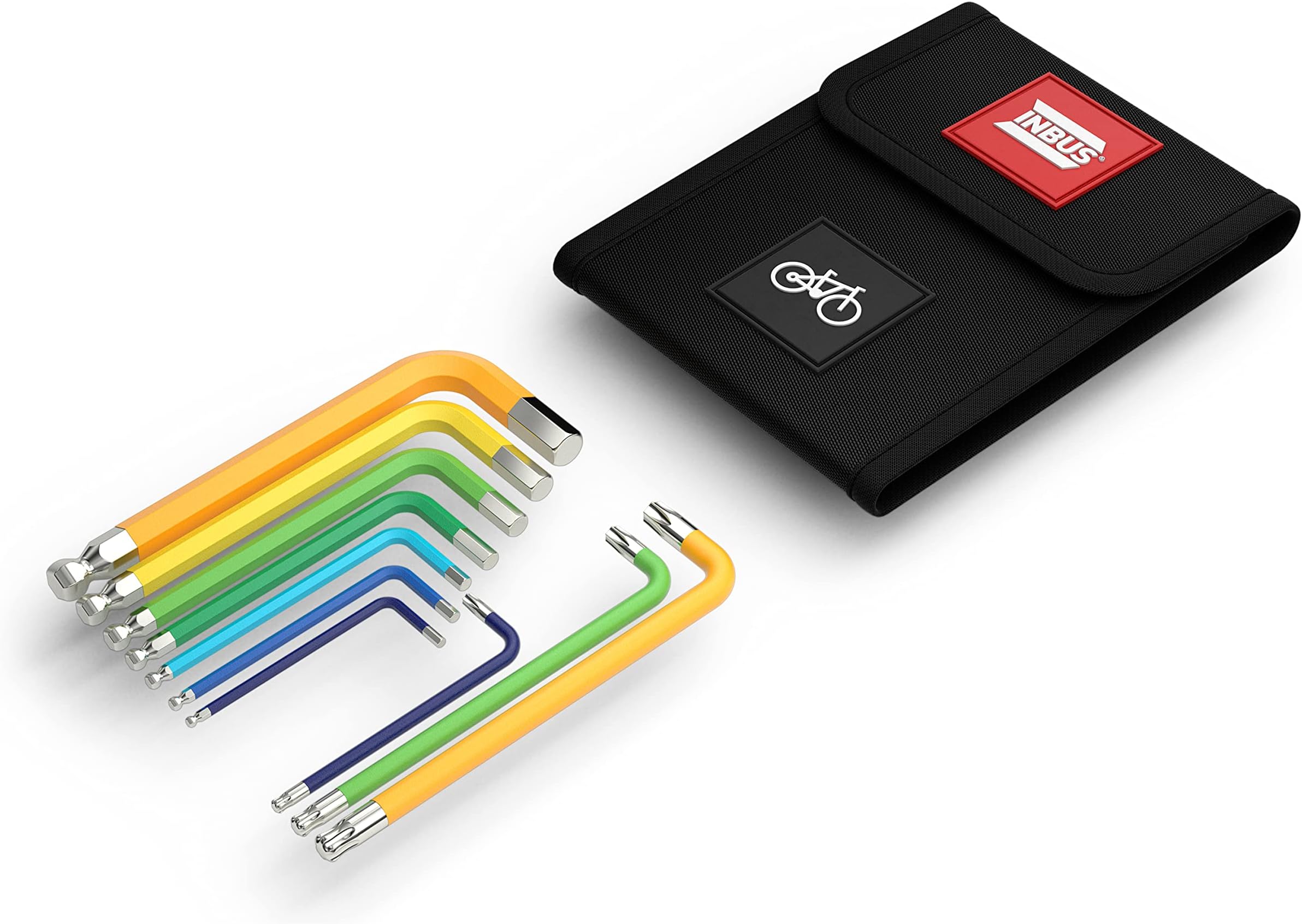 INBUS® 70167 Inbusschlüssel Set 9tlg, 1.5–10mm, mit Kugelkopf — Made in ...